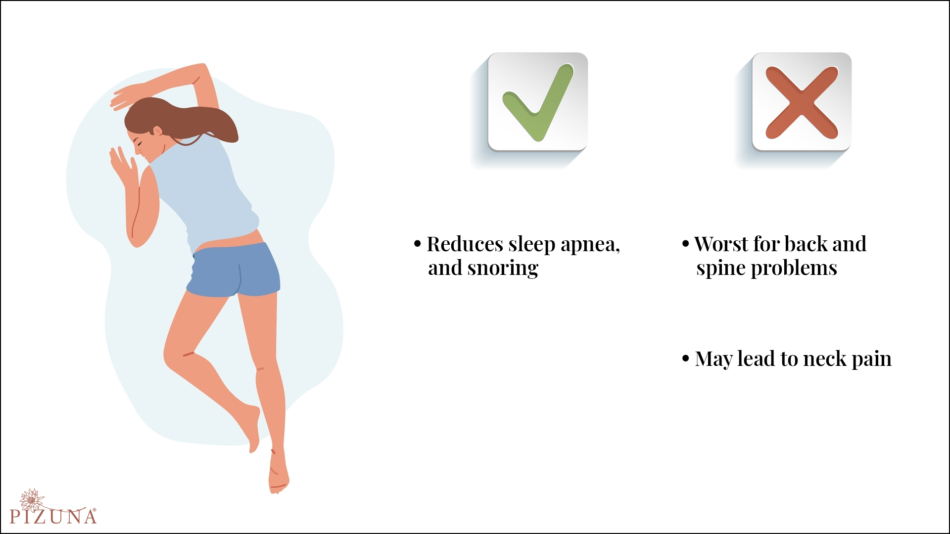 Best Positions to Sleep in to avoid lower back pain, neck pain - Blog